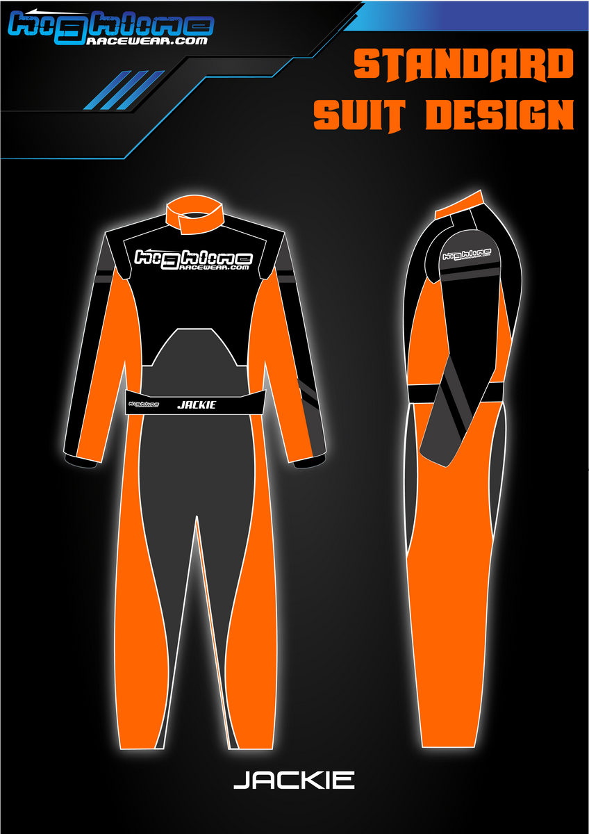 FULL KIT - Adult Custom SINGLE LAYER Race Suit - SFI 3.2a/1 – Highline ...