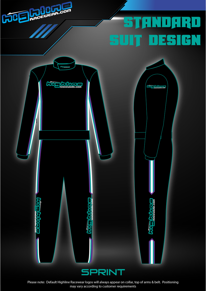 Adult Custom TRIPLE LAYER Race Suit - SFI 3.2a/5 – Highline Racewear